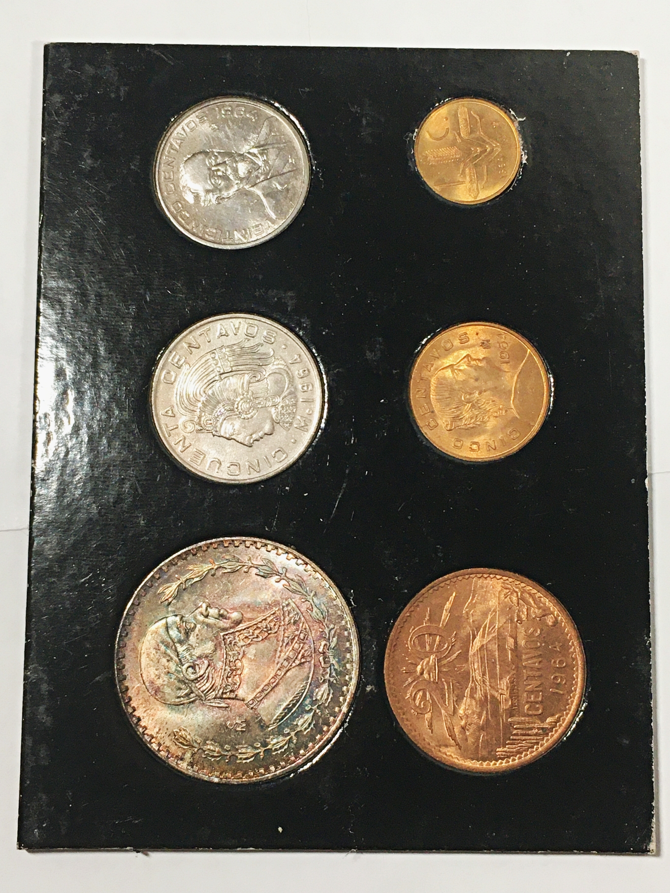 1964 Mexico Silver Uncirculated Coin Set | Property Room