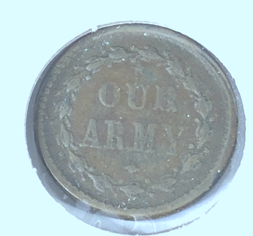 1964 Our Army Civil War Token Store Card Liberty in Phrygian Cap ...