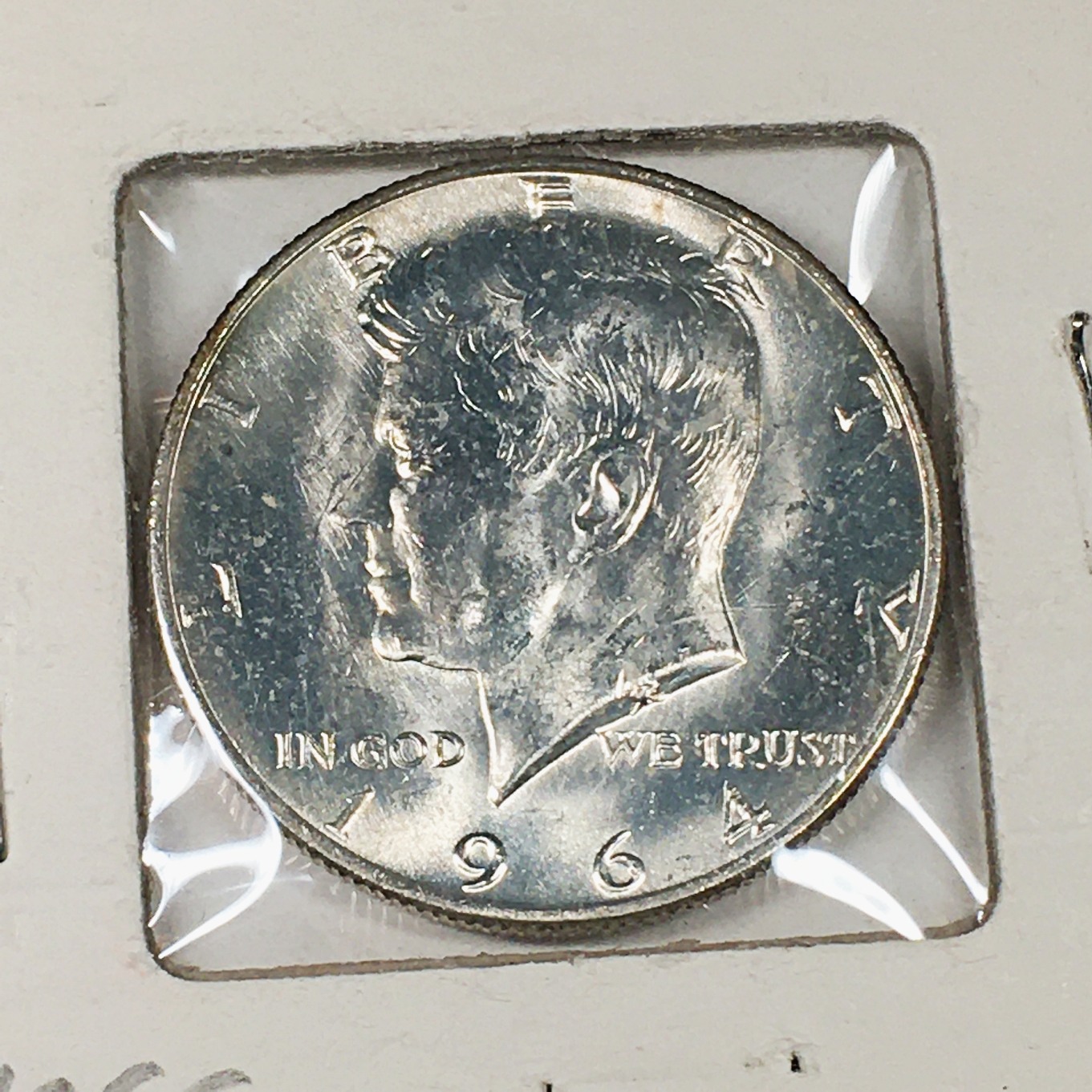1964 Silver Kennedy Half Dollar*High Grade*Original Luster | Property Room