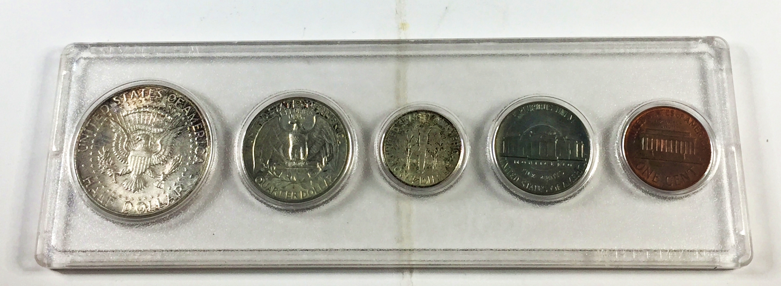 1964 Silver Uncirculated Coin Set*In Protective Whitman Holder ...