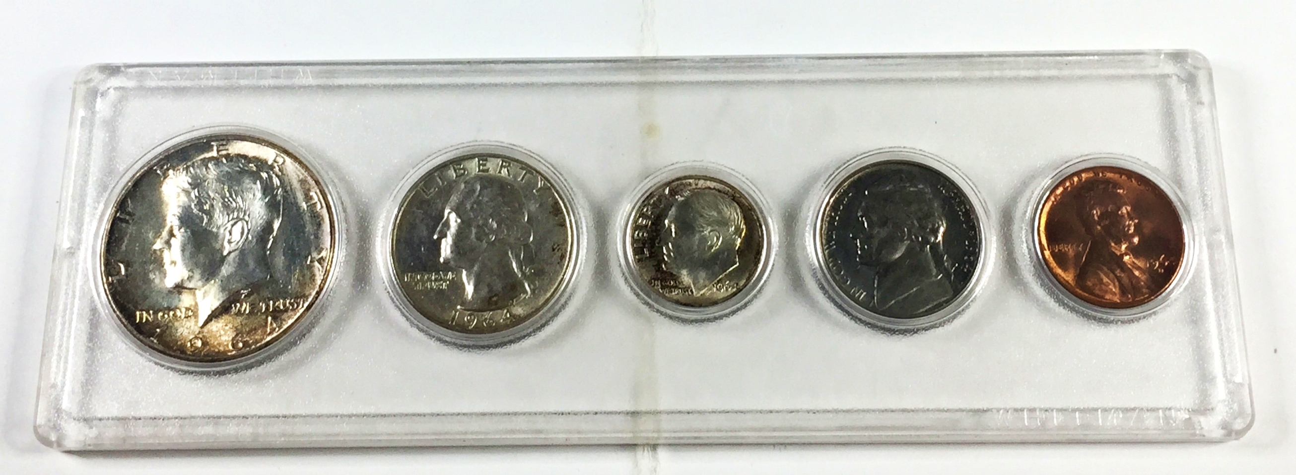 1964 Silver Uncirculated Coin Set*In Protective Whitman Holder ...