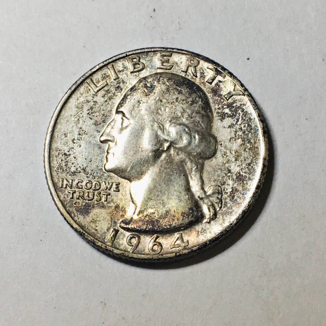 1964 Silver Washington Quarter*Nice Detail! | Property Room