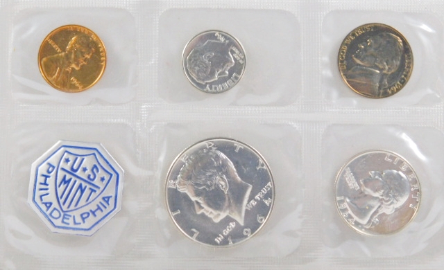 1964 United States Mint Silver Proof Set - In Original Mint Packaging ...