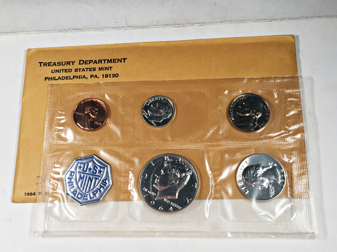 1964 United States Mint Silver Proof Set*In Original US Mint Packaging ...