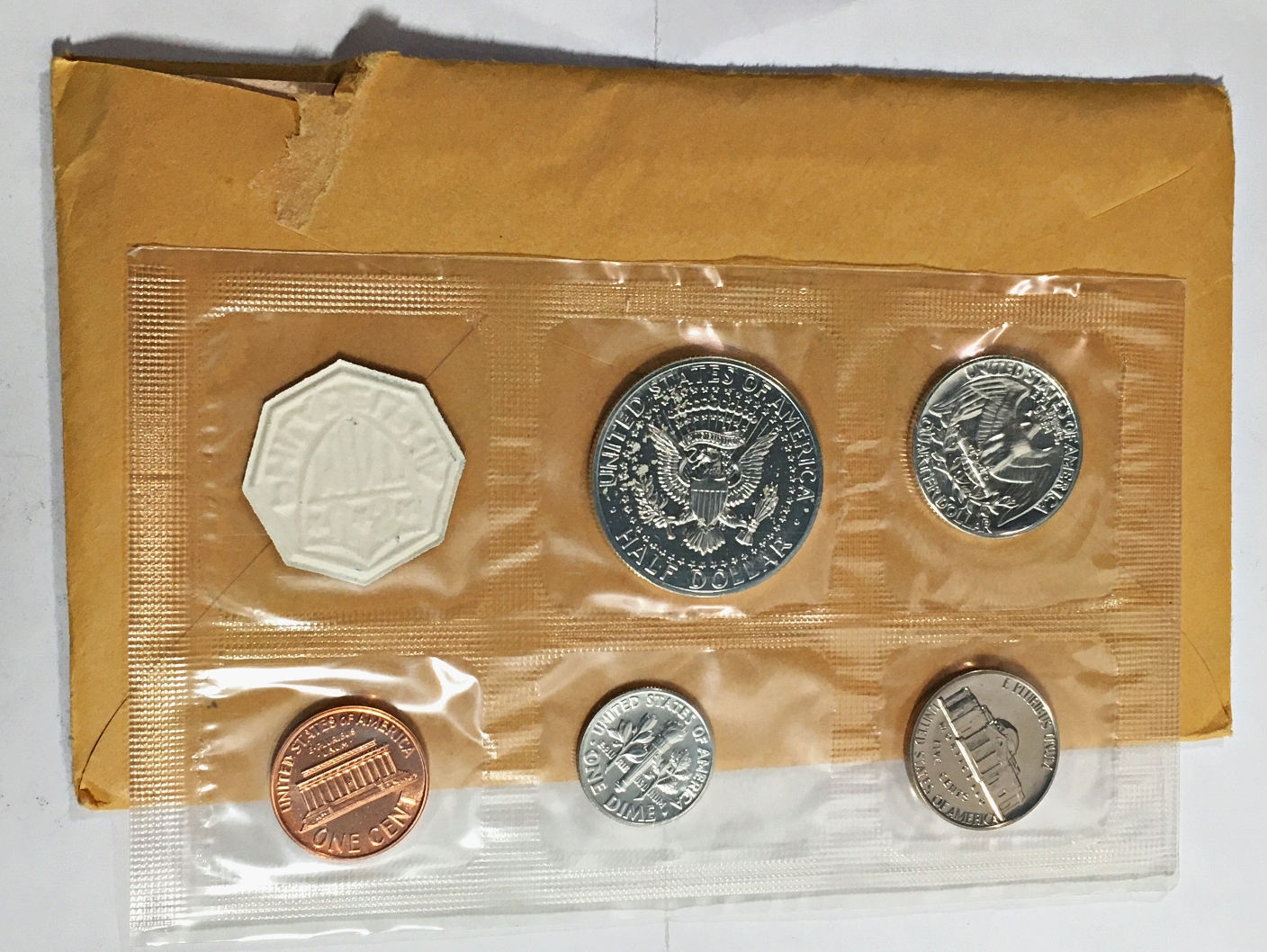 1964 United States Mint Silver Proof Set*In Original US Mint Packaging ...