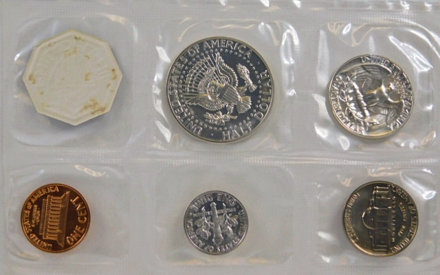 1964 United States Silver Proof Coin Set*Philadelphia Minted*In ...