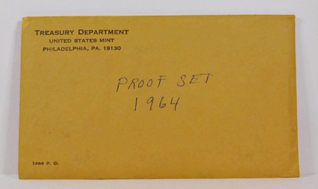 1964 United States Silver Proof Coin Set*Philadelphia Minted*In ...