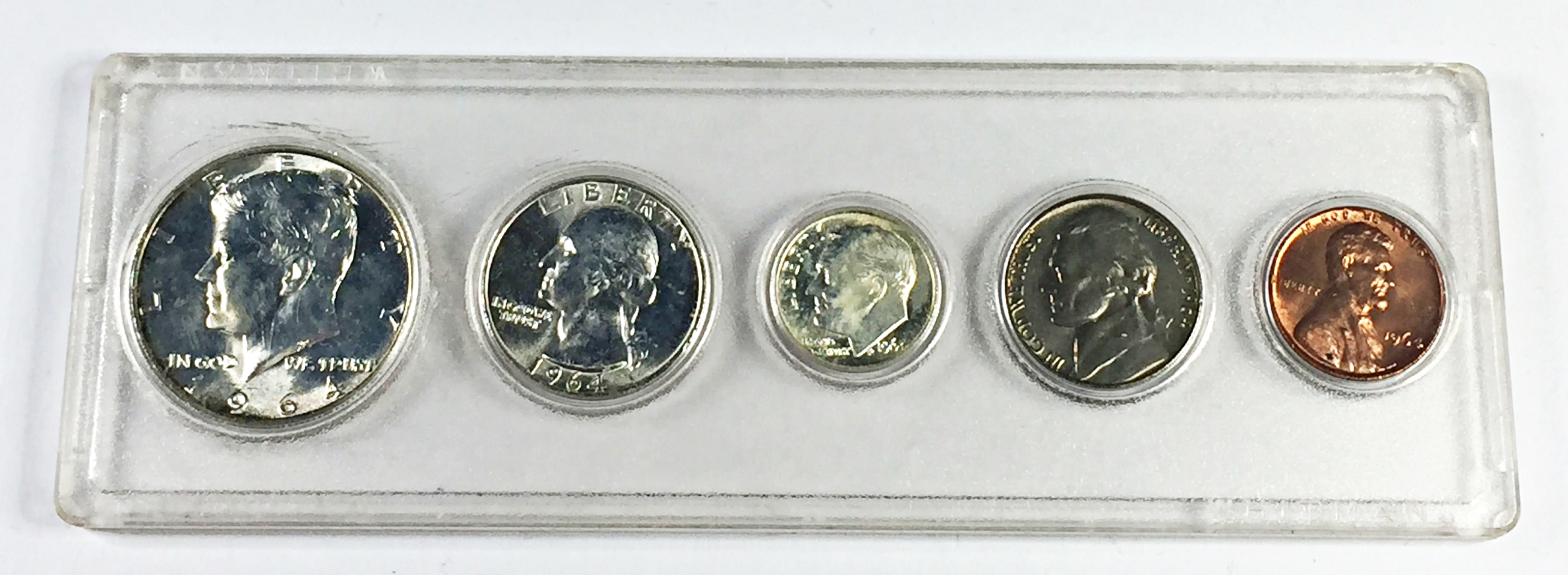 1964 United States Silver Uncirculated Coin Set*In Custom Whitman ...