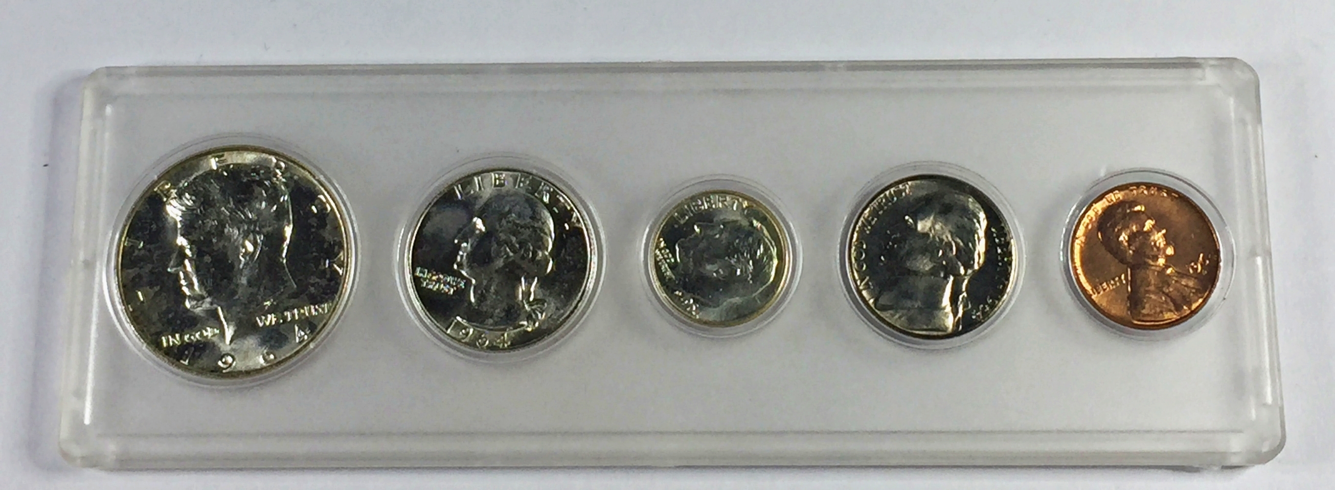 1964 United States Silver Uncirculated Coin Set*In Protective Custom ...