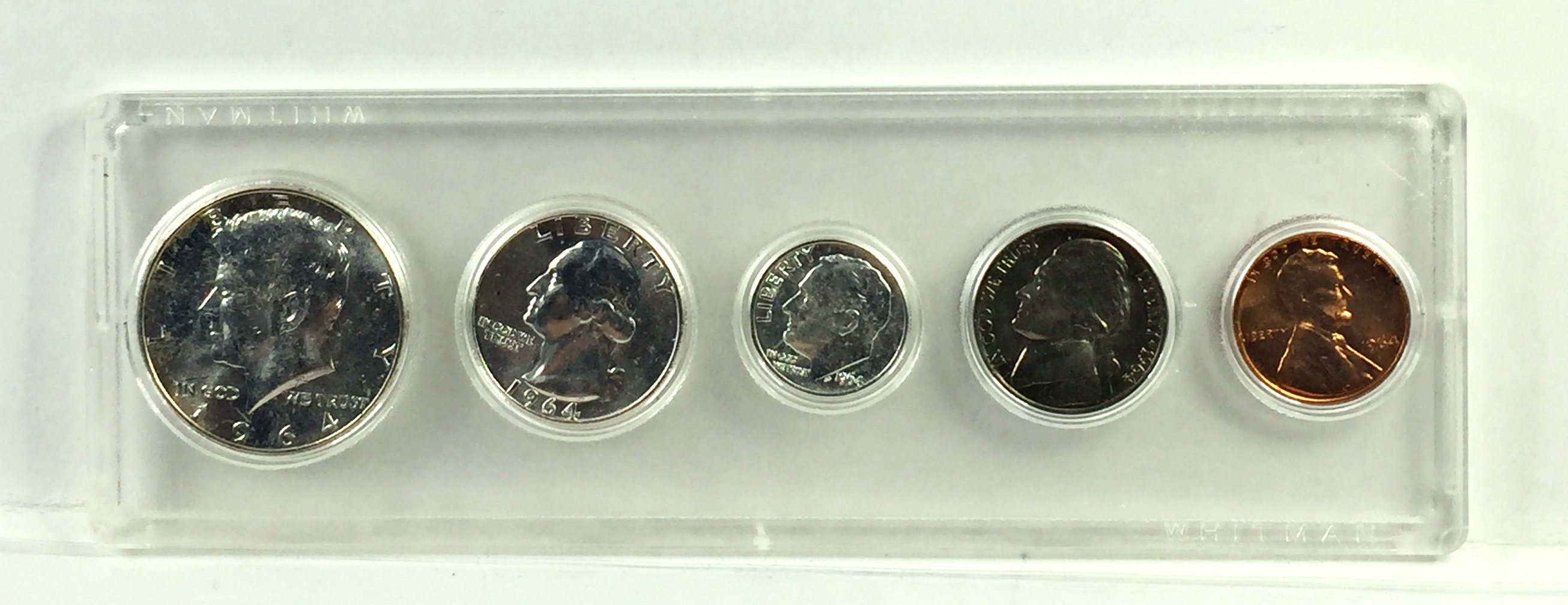 1964 United States Silver Uncirculated Coin Set*Kennedy Half Dollar ...