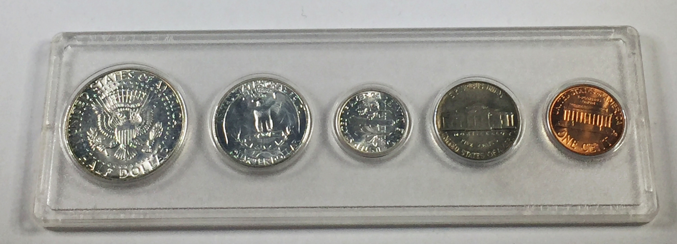 1964 United States Uncirculated Coin Set*In Custom Whitman Holder ...