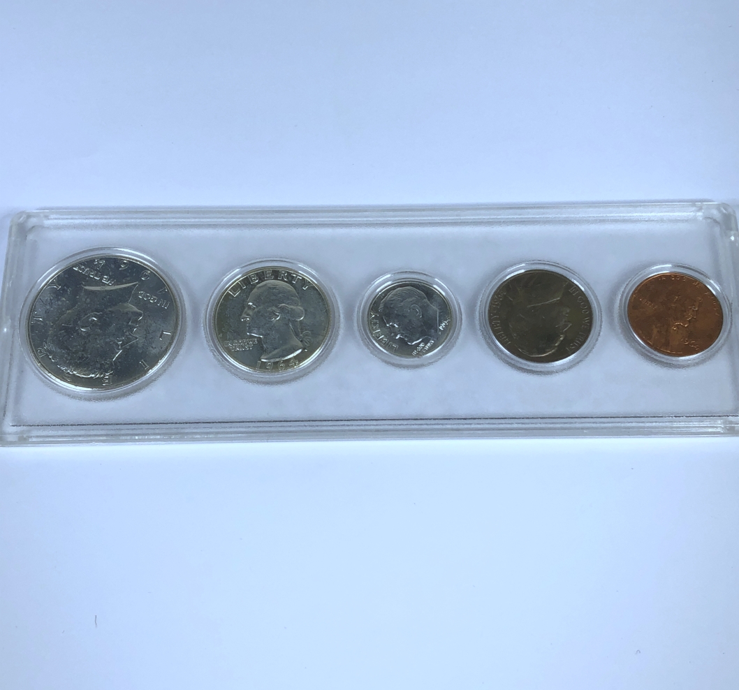 1964 Year Set in High Grade Uncirculated Condition Silver Coins ...