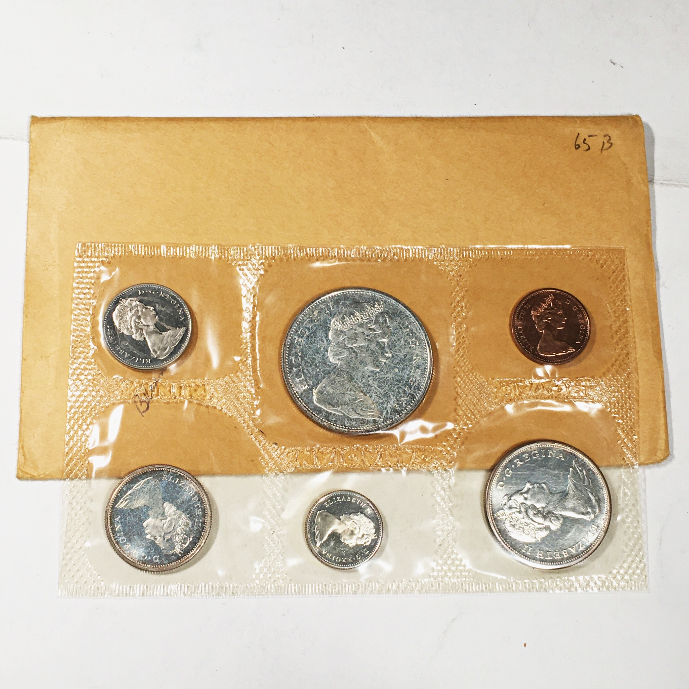 1965 Canada Silver Uncirculated Coin Set*In Original Packaging ...