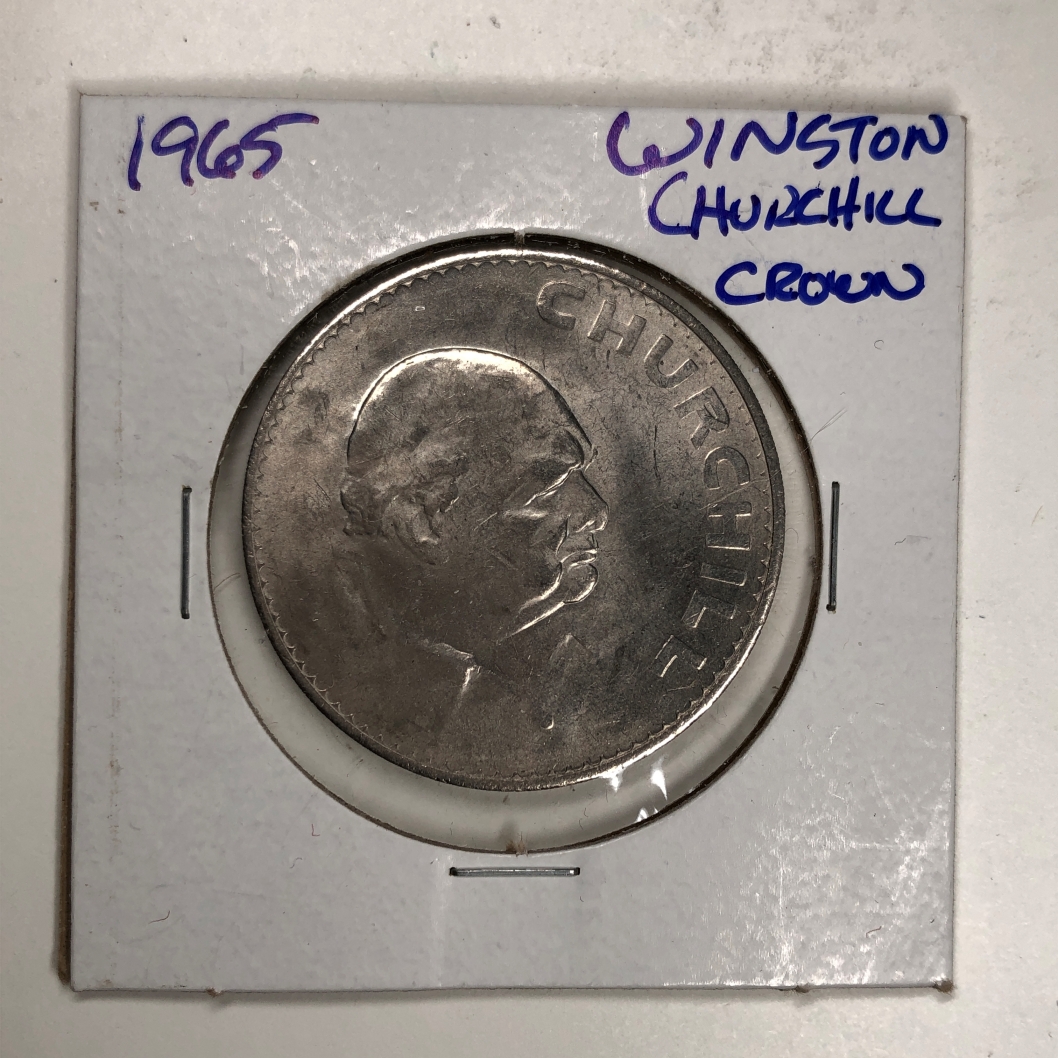 1965 Great Britain Winston Churchill Commemorative Crown*High Grade ...
