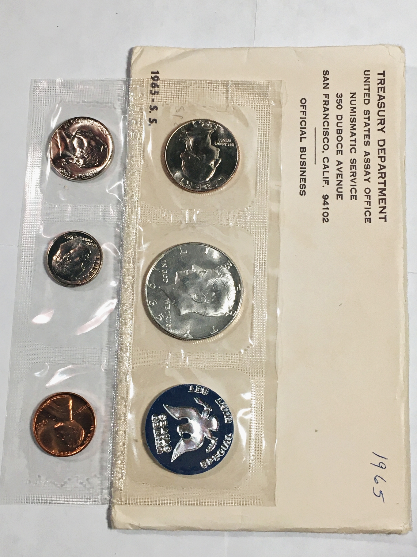 1965 United States Special Mint Set*Struck at Philadelphia*In Original ...