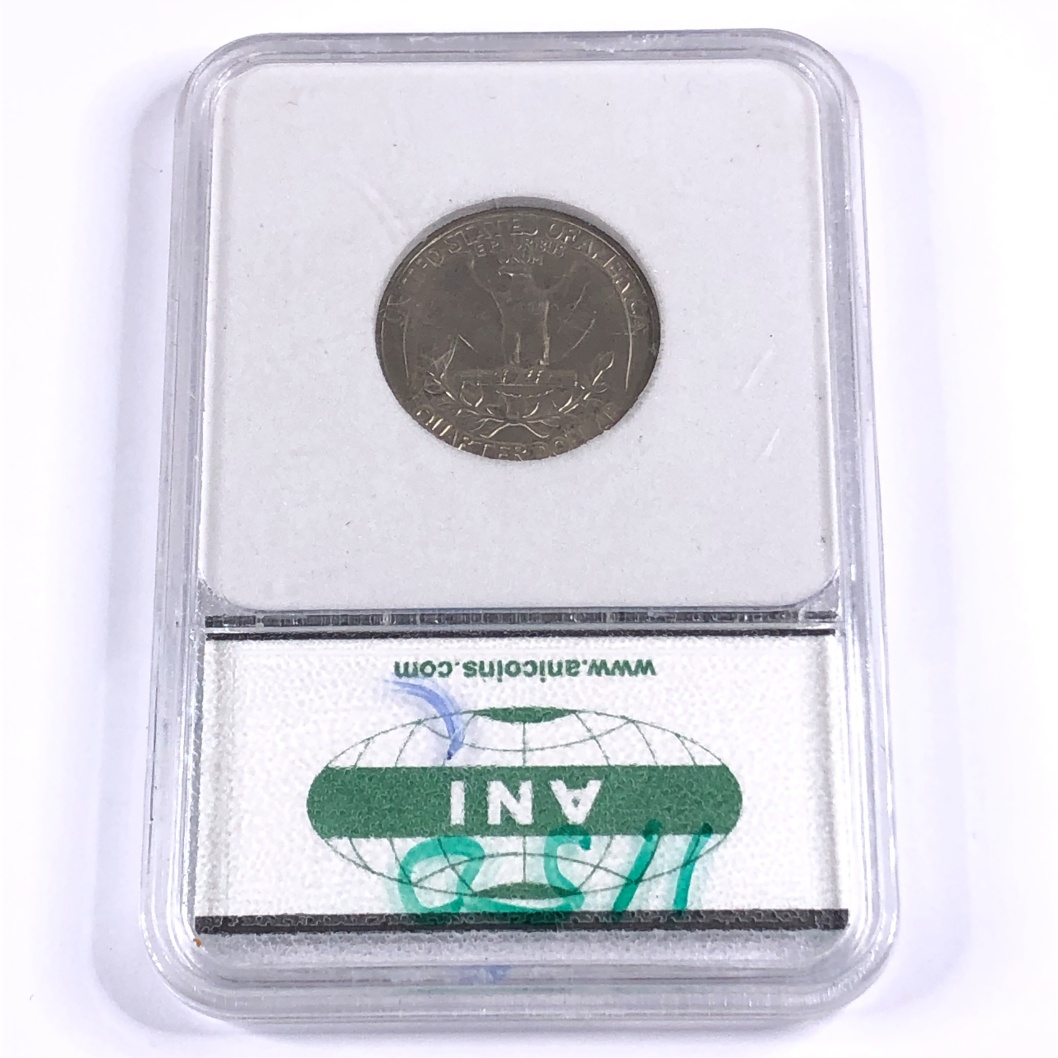 1965 Washington Quarter*Graded MS67 by ANI | Property Room