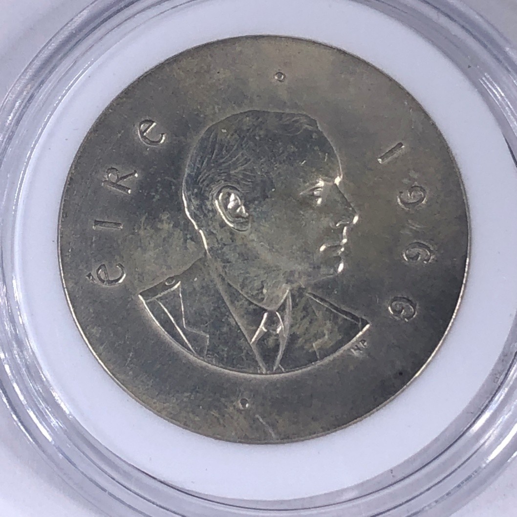 1966 Ireland Silver 10 Shillings*In Capsule | Property Room