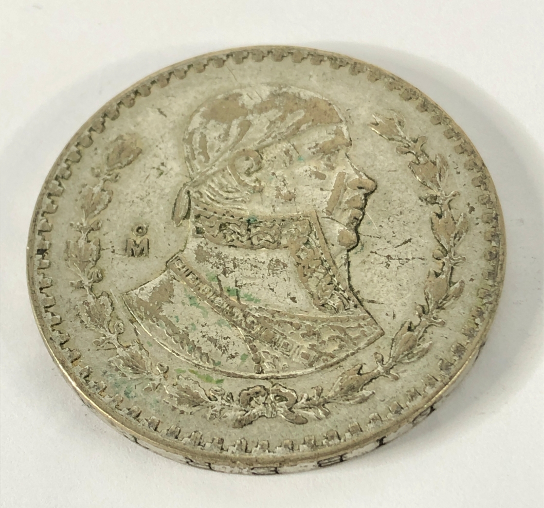 1966Mo Mexico Silver Peso | Property Room