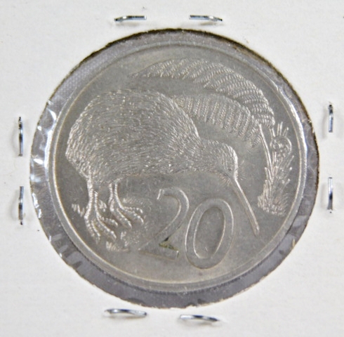 1967 New Zealand 20 Cents - Nice Detail | Property Room