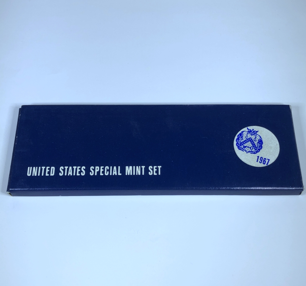 1967 Special Mint Set with Silver Half Dollar Original Mint Packaging ...
