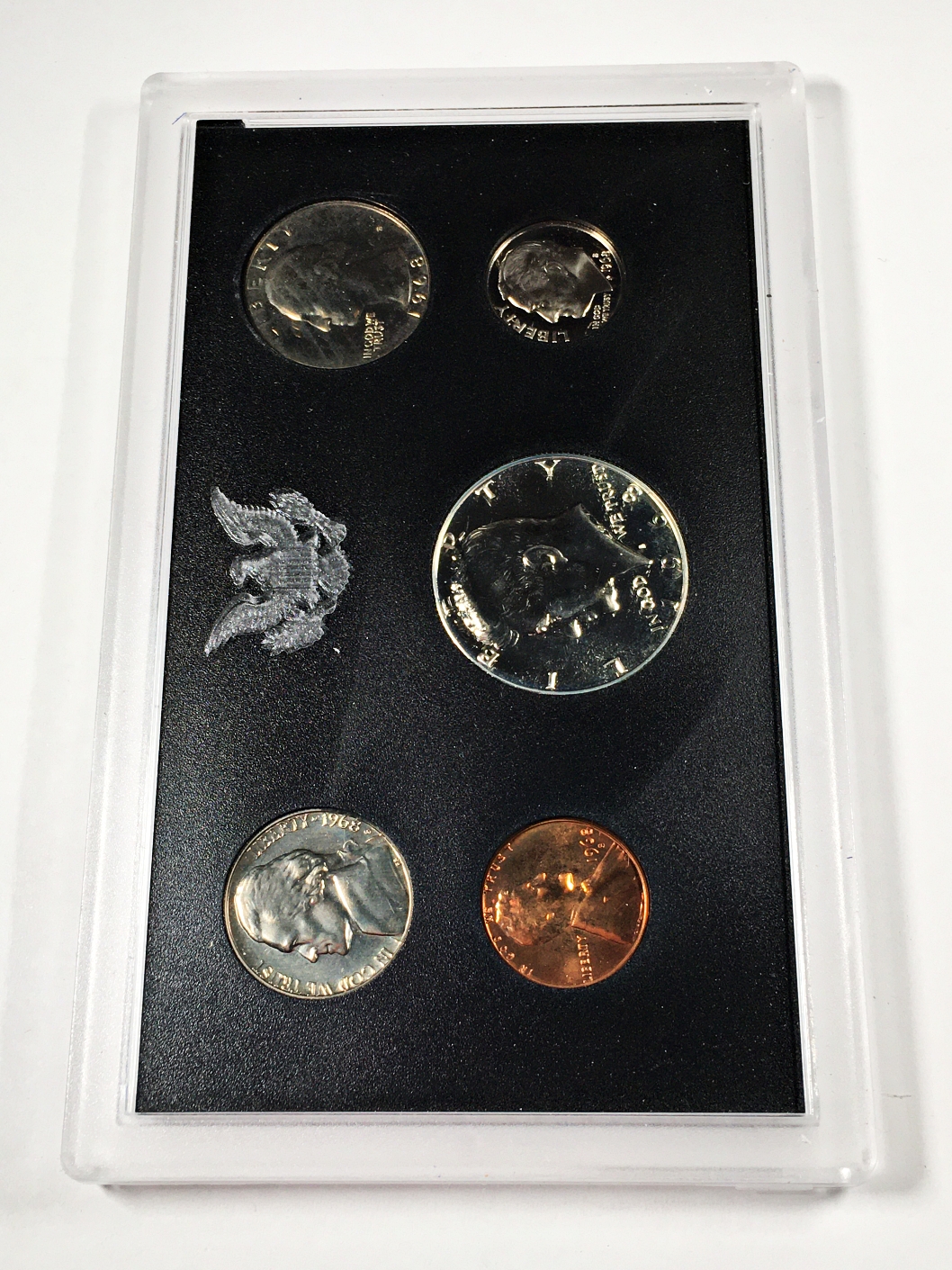 1968 Proof Set with Silver Kennedy Half Dollar | Property Room