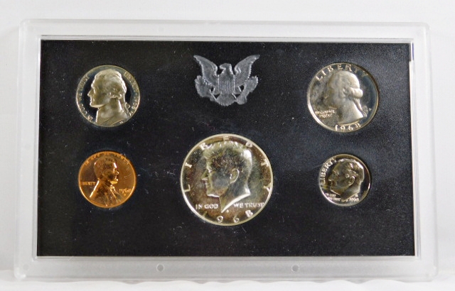 1968 United States Mint Proof Set - In Original Mint Packaging ...