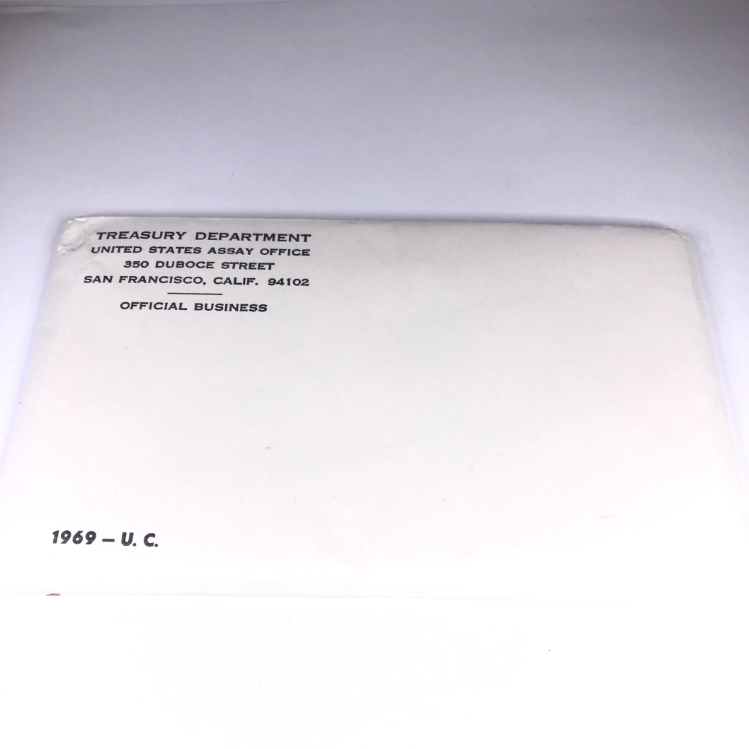 1969 Silver Mint Set 10 High Grade Uncirculated Coins Sealed since 1969 ...
