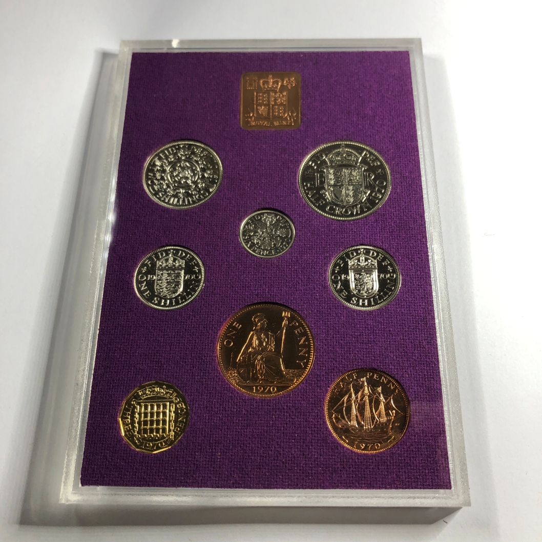 1970 Coinage of Great Britain and Northern Ireland*Eight Coin Set | Property Room
