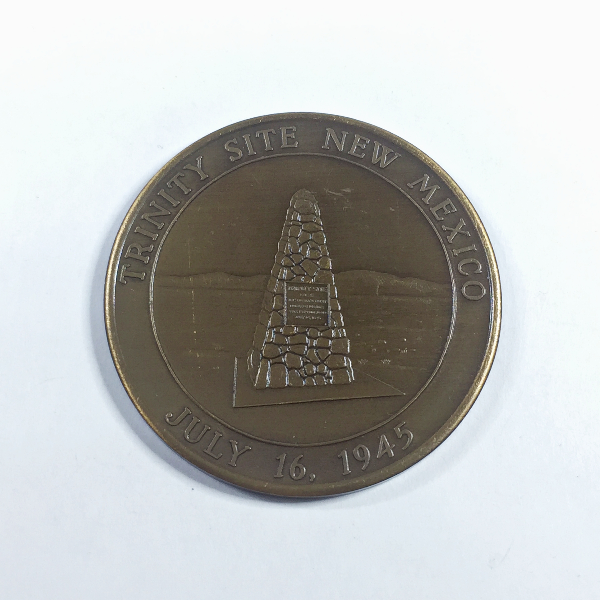 1971 25th Anniversary of the Atomic Bomb*Bronze*1.25" Diameter*Trinity ...