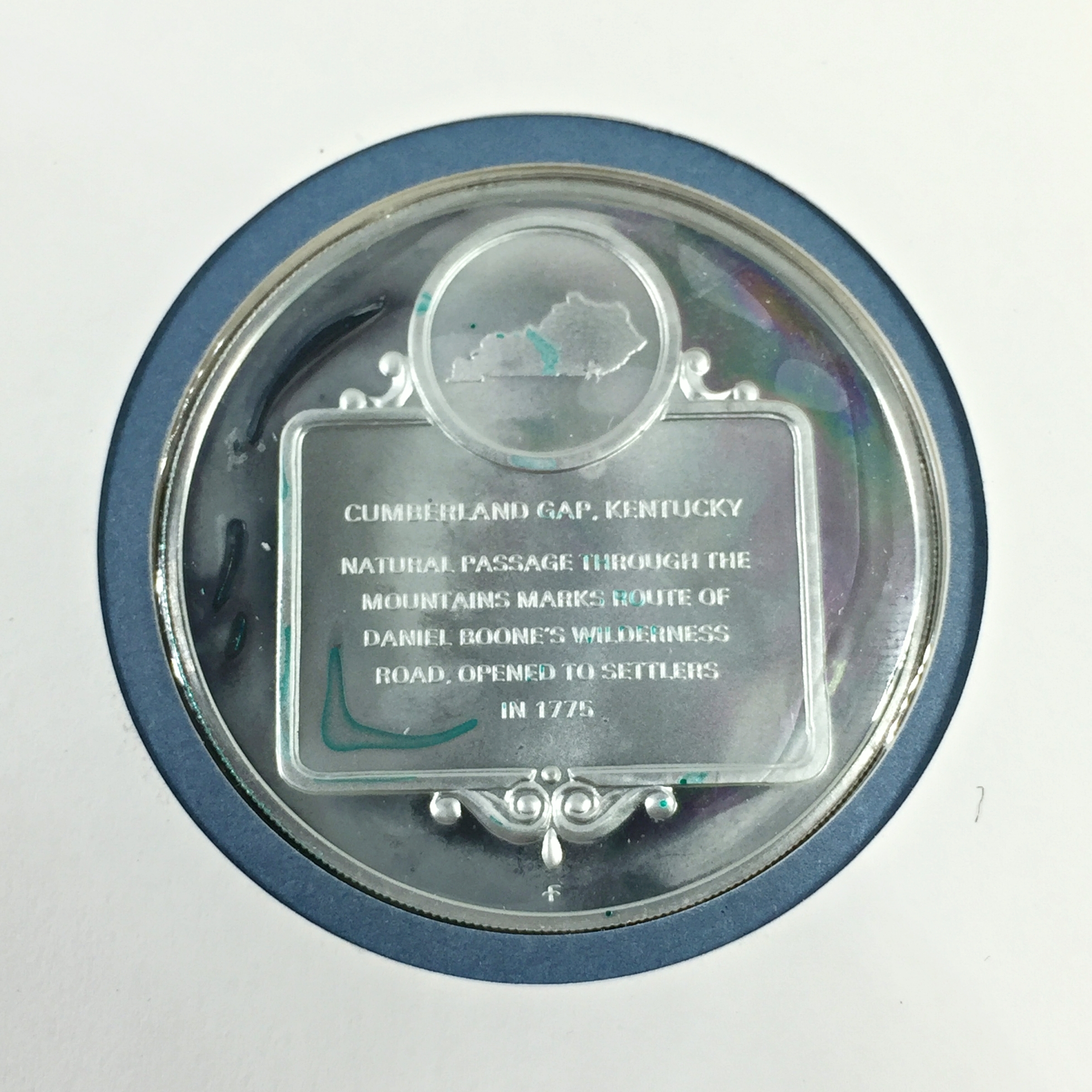 1971 Approx. 1oz Sterling Silver First Edition Proof Commemorative*First Day of Issue*FDC w ...