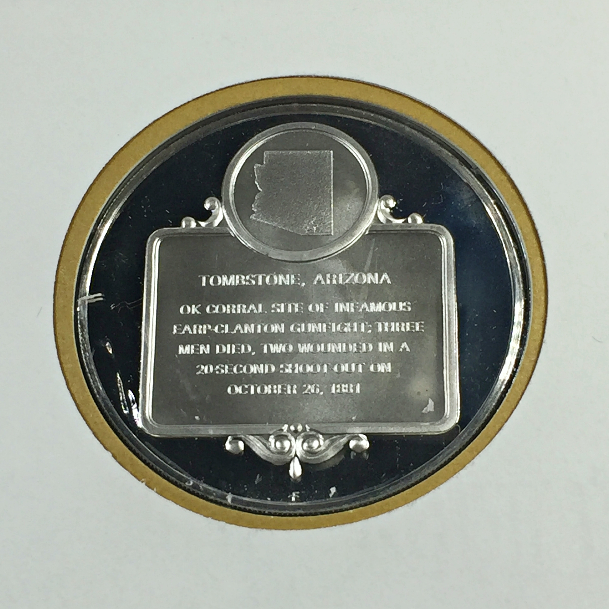 1971 Approx. 1oz Sterling Silver First Edition Proof Commemorative ...