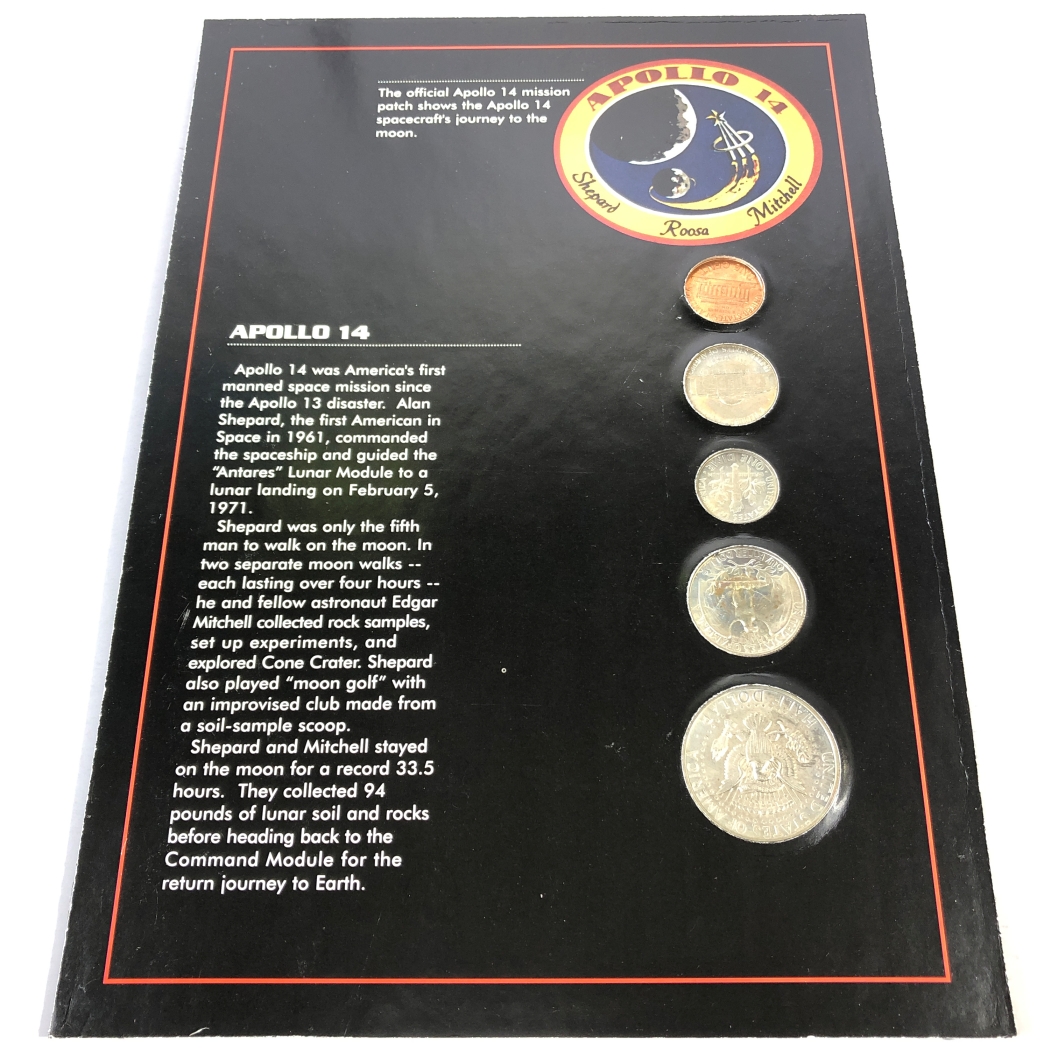 1971 United States Mint Set Plus Commemorative Stamp*Mounted on Story ...