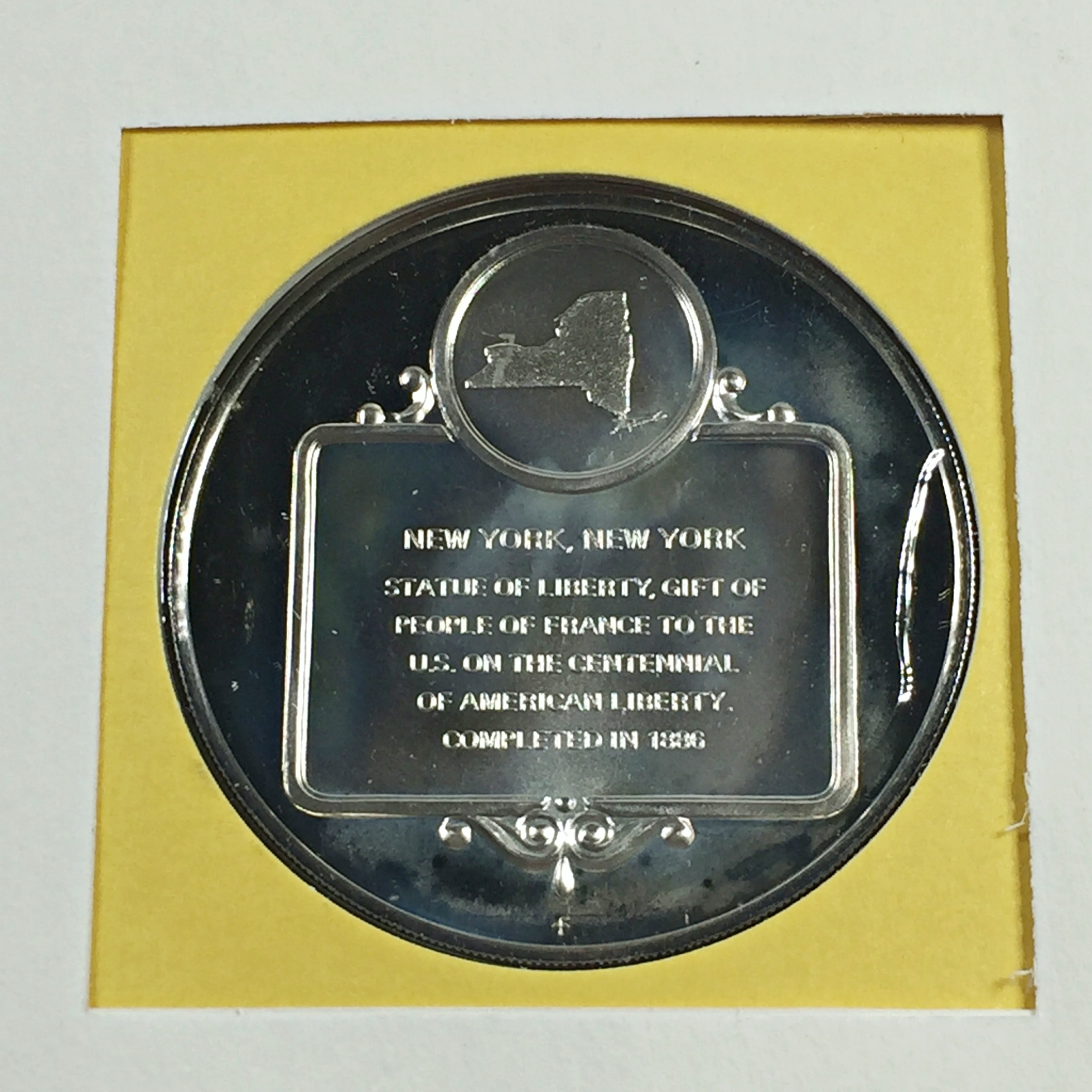 1972 Approx. 1oz Sterling Silver First Edition Proof Commemorative ...