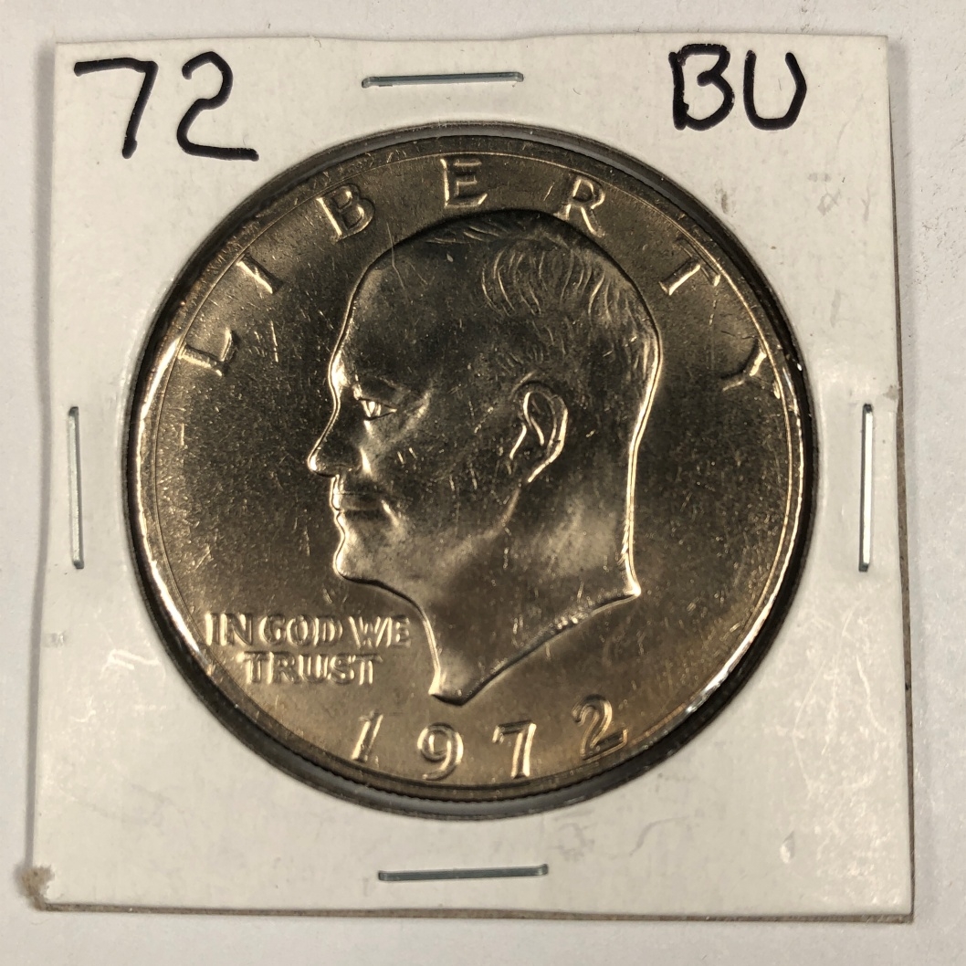 1972 Eisenhower Dollar Coin *High Grade | Property Room