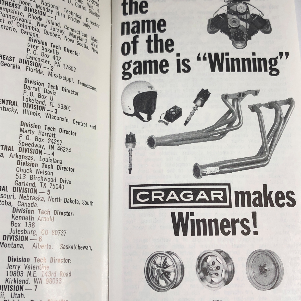 1972 National Hot Rod Drag Rules*90 Page Book | Property Room