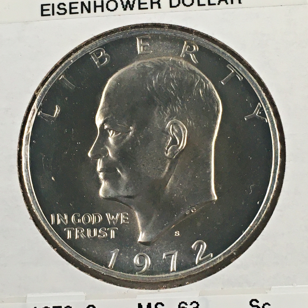 1972-S Silver Eisenhower Dollar*High Grade | Property Room