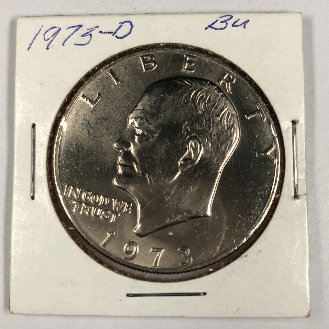 1973 D Eisenhower Dollar Coin *High Grade | Property Room