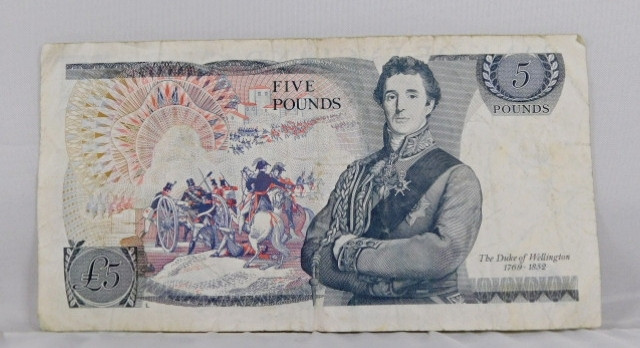 1973 Great Britain 5 Pound Note | Property Room