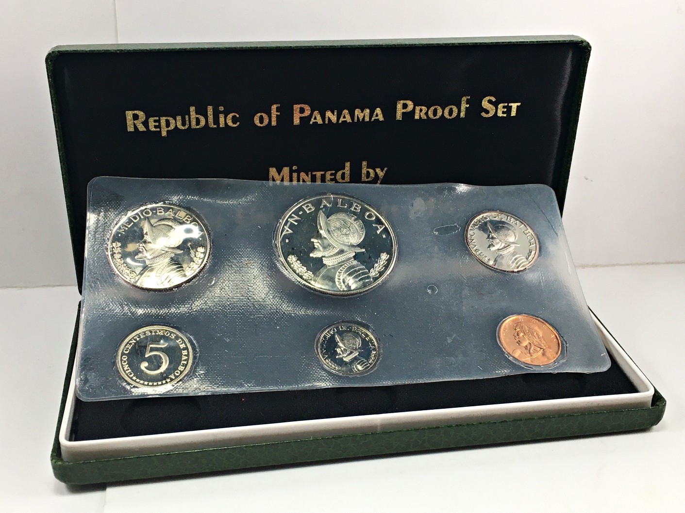 1973 Republic of Panama Silver Proof Set*Minted by the United States ...