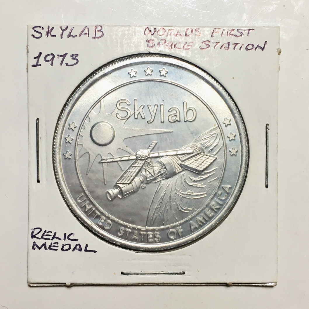 1973 Skylab*World's First Space Station*Aluminum*38mm | Property Room