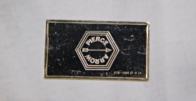 1973-78 Franklin Mint Centennial Car Mini Ingot*1917 Pierce-Arrow*0.5oz ...