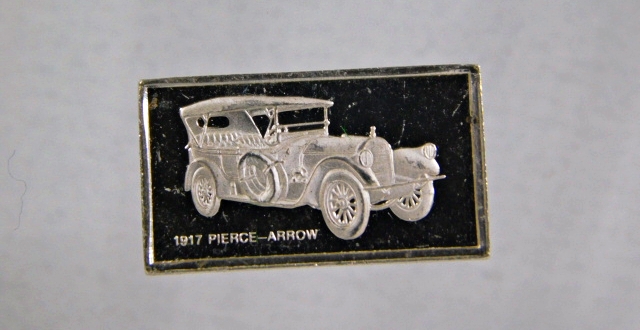 1973-78 Franklin Mint Centennial Car Mini Ingot*1917 Pierce-Arrow*0.5oz ...