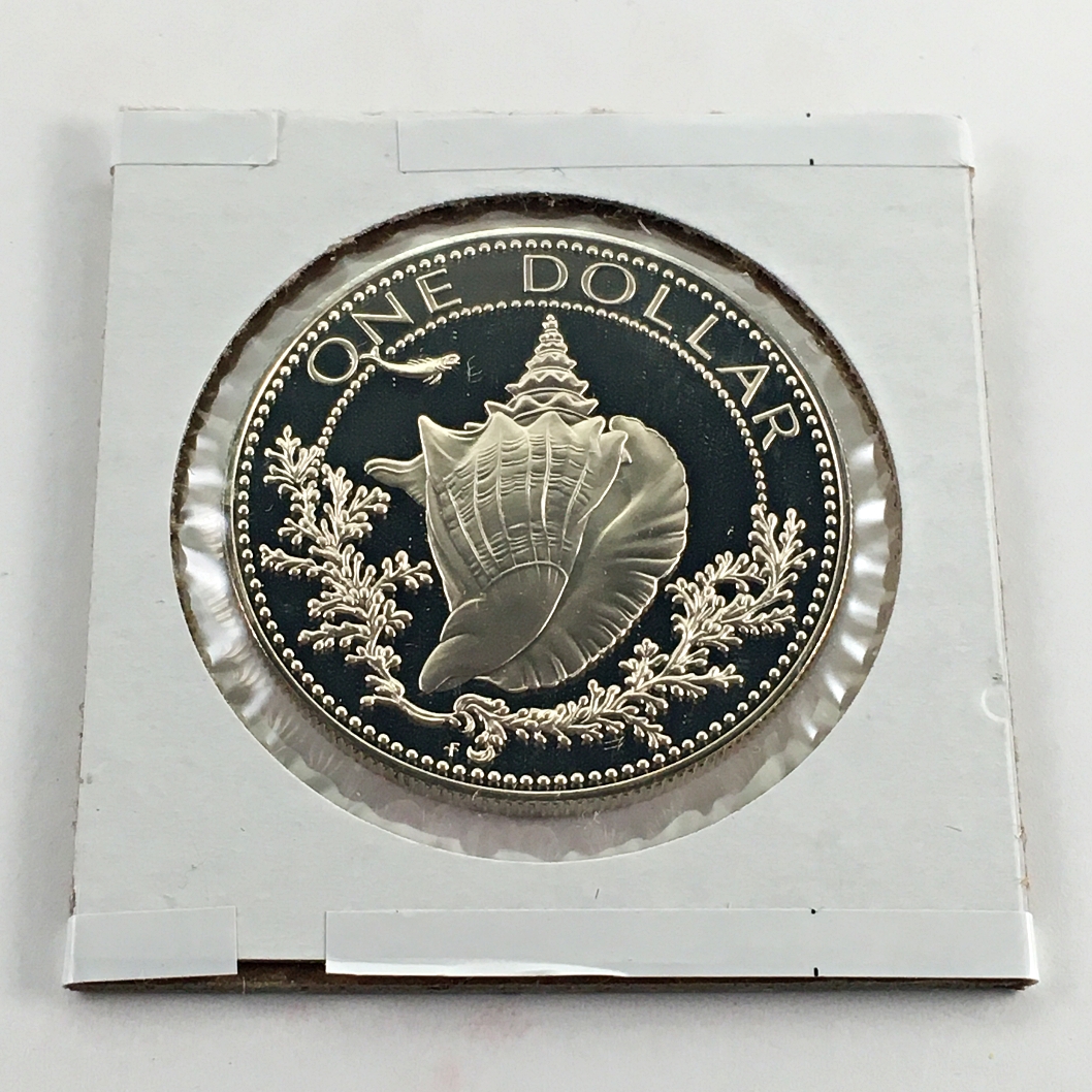 1974 Bahamas Proof Silver $1*Deep Cameo | Property Room
