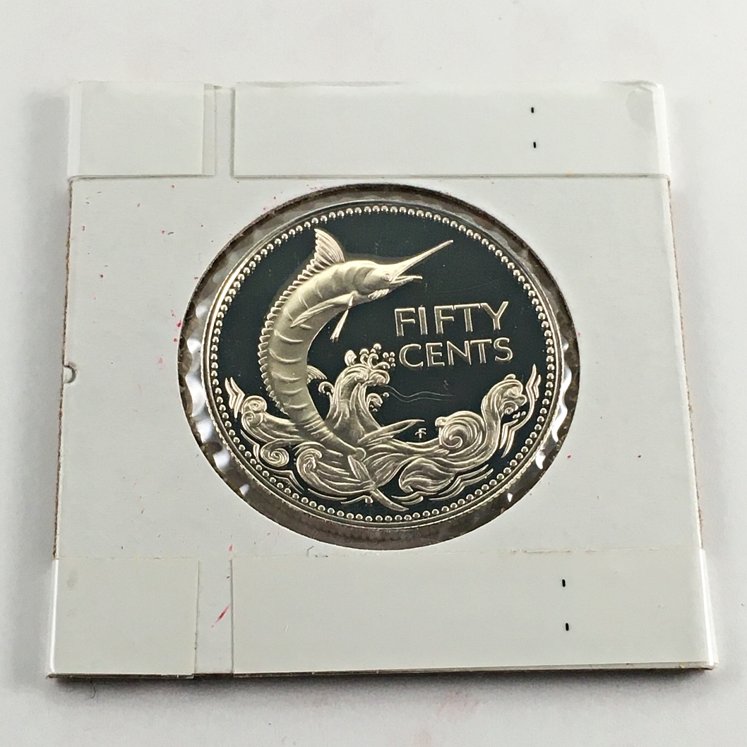 1974 Bahamas Proof Silver Fifty Cents*Deep Cameo | Property Room