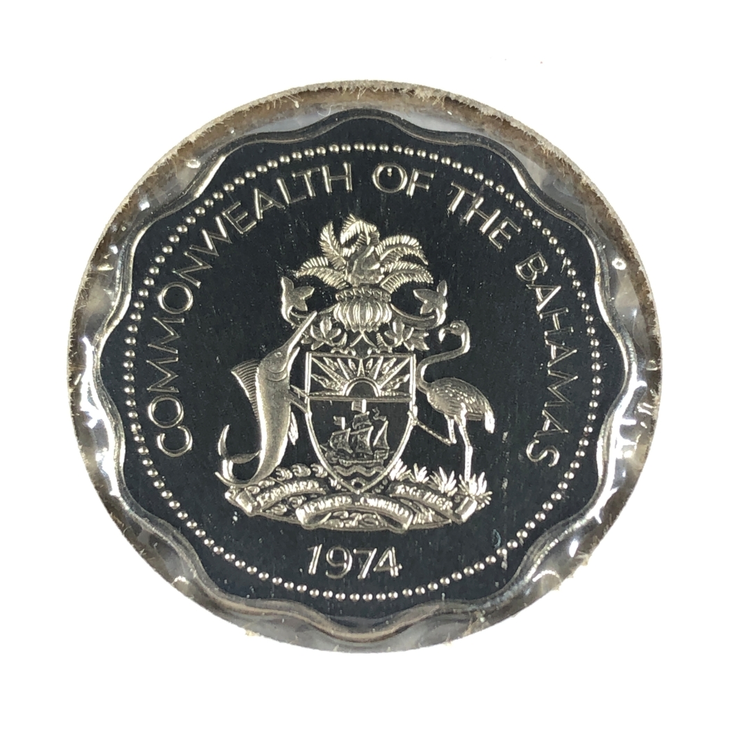 1974 Proof Bahamas 10 Cents*DCAM | Property Room