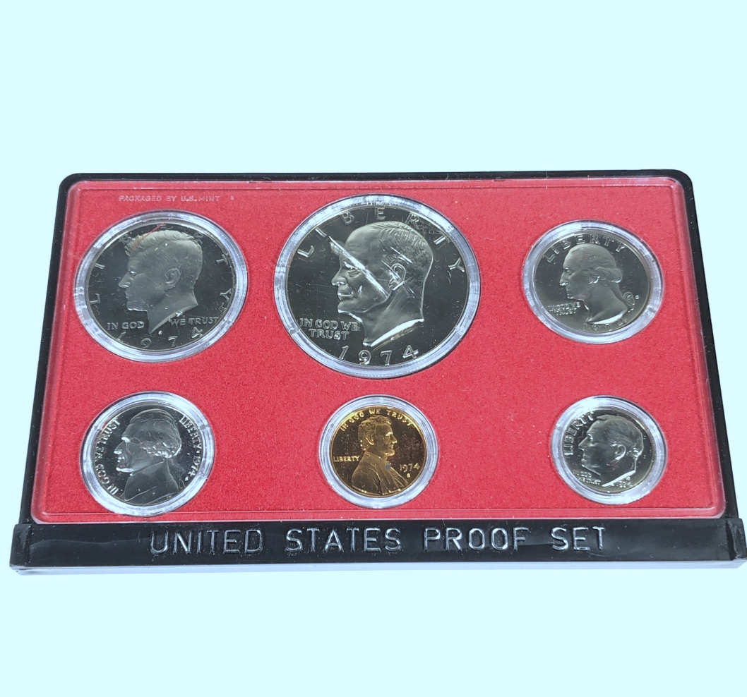 1974 US Proof Set in Original Government Packaging | Property Room