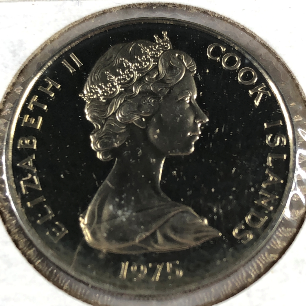 1975 Cook Islands 20 Cents*Proof*Deep Cameo | Property Room