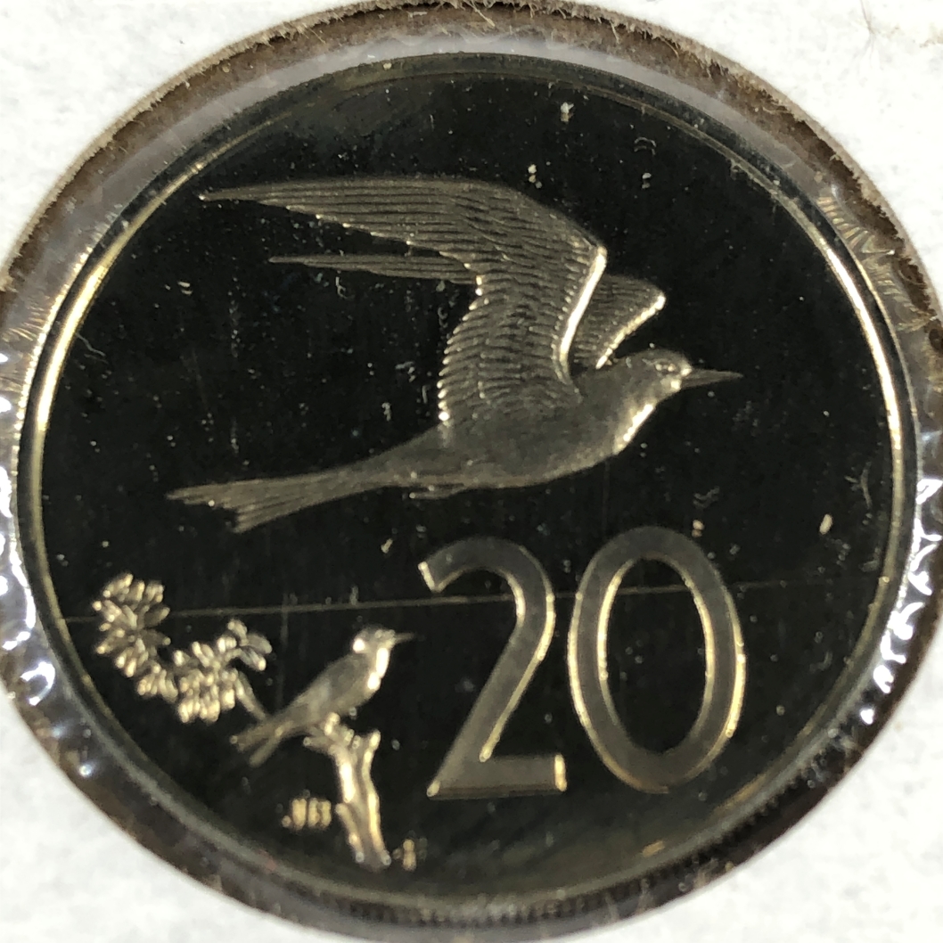 1975 Cook Islands 20 Cents*Proof*Deep Cameo | Property Room