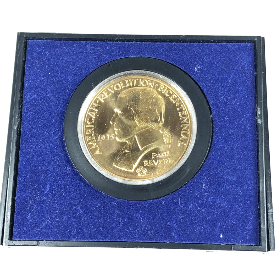 1975 United States Bicentennial Commemorative Medal*Lexington/Concord ...