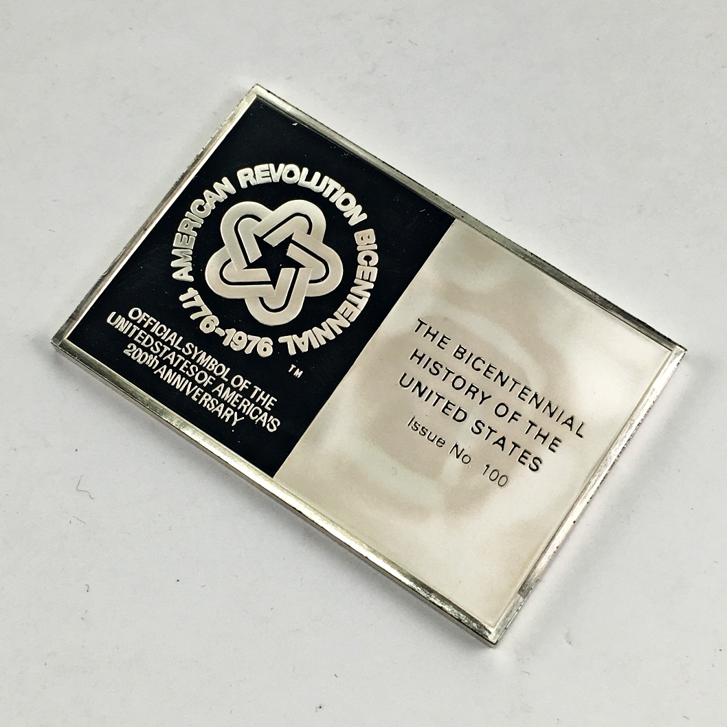 1976 41.1 Grams Sterling Silver Bar*The US Celebrated It's Bicentennial ...